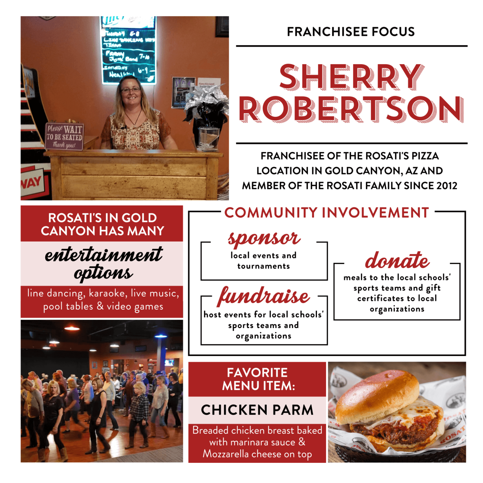 Franchisee Focus: Sherry Robertson | Rosati's